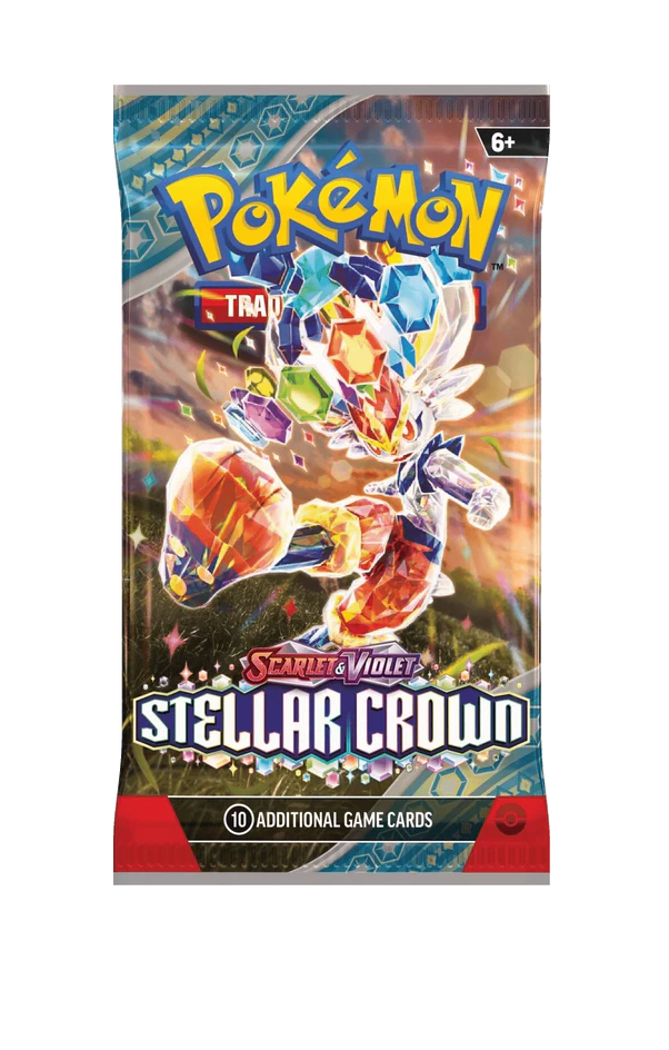Pokemon Stellar Crown 1 x Booster Pack | PokeNazCards